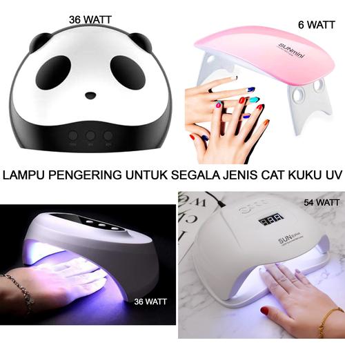 Jual Alat Pengering Kutek Kuku Gel Nail Art UV LED Mini Smart Portable dry - Dryer mini ...