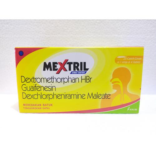 Jual Mextril Obat Batuk Tablet Box Isi 25 Strip @ 4 Tablet - Kota ...