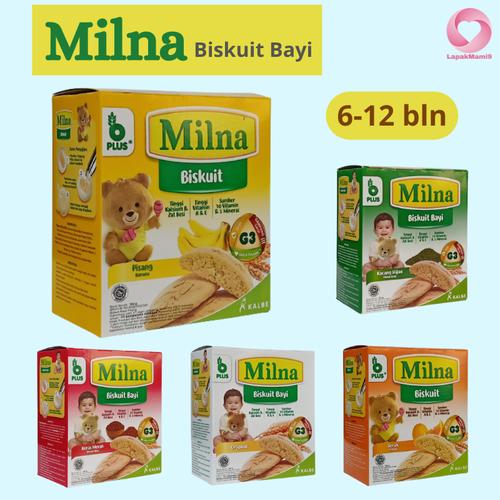 Jual Milna Biskuit Bayi 130g Cemilan Anak Makanan Pendamping ASI (MPASI ...