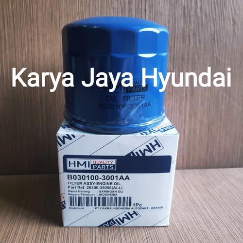 Jual Filter Oli / Saringan Oli Hyundai Accent Verna Matrix Getz Avega ...