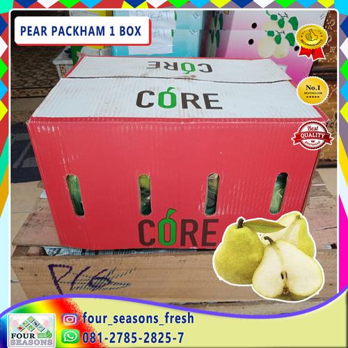 Jual TERBAIKKK 1 DUS BUAH PIR / PEAR JAMBU 1 DUS PACKHAM AFRIKA ENAK ...