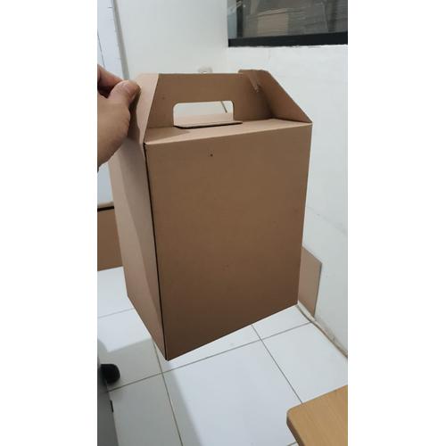 Jual Dus/kemasan/ gable box/ ukuran 20 x 15 x 25 cm polos - Jakarta ...