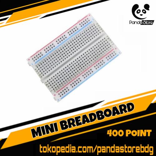 Jual Mini Breadboard 400 Tie Point / Titik 85 x 55 mm Project Board - Kab. Bandung Barat ...