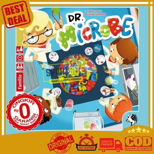 Jual Blue Orange Games Dr.Microbe Tantangan Mengambil Mikroba. Board ...