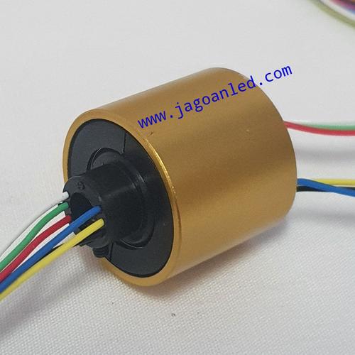 Jual Rotating Cable Slip Ring Diameter In 5mm OD 22mm 6 Wire MT0522 ...