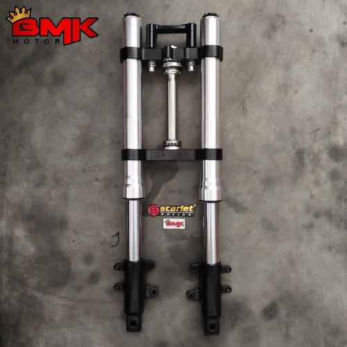 Jual SHOCK USD + SEGITIGA CNC BYSON SCARLET RACING - Kab. Sumedang ...