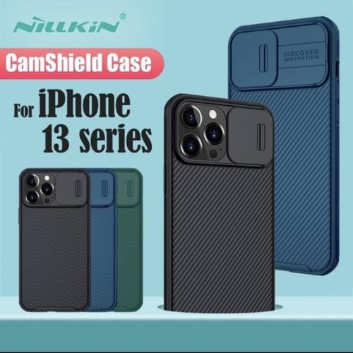 Jual iPhone 13/mini/Pro/Max Nilkin CamShield Pro Case Camera Protection ...