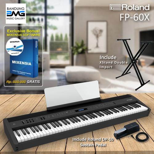 Jual Roland FP60X / FP 60 X / FP 60X / FP60 X Digital Piano - Hitam ...