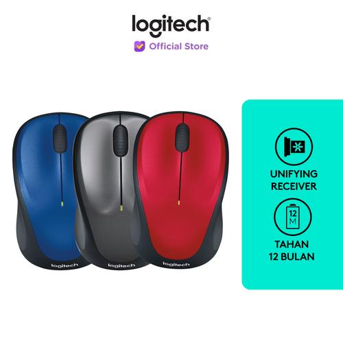 Promo Logitech M235 Mouse Wireless Grip Karet Nyaman - Colt Glossy ...