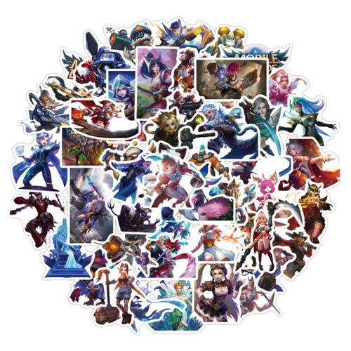 Jual Mobile Legends Bang Bang Stickers Deco Bujo Laptop Koper MLBB Game ...