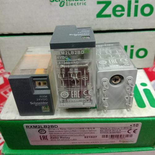 Jual relay Schneider RXM2LB2BD 5a 24vdc+LED kaki 8 - Kota Bandung - multi anugrah pratama ...