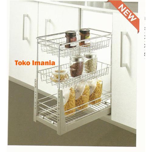 Jual Rak Bumbu Tarik 30cm Slowmotion Vitco SC 29023 SM - Kota Tangerang ...