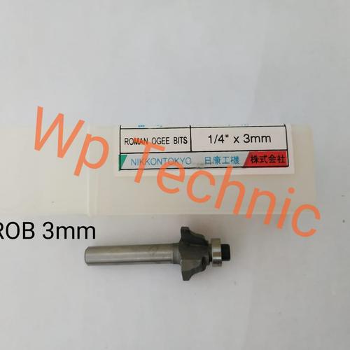 Jual Mata Profil Kayu Roman Ogee Bit 1/4 x 3 mm ( 1/8 ) Wood Router ...