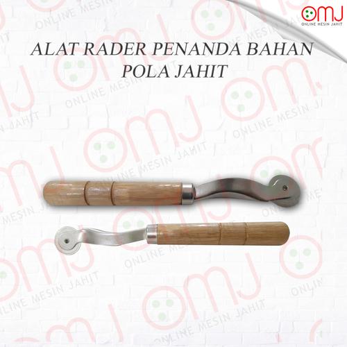 Jual Rader Botak Polos Alat Pola Jahit Penanda Bahan Tracing Wheel ...
