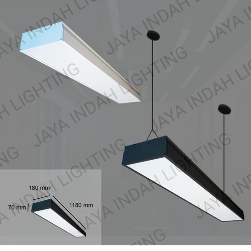Jual DXD-50W, LAMPU LINEAR - LAMPU GANTUNG LED OFFICE MODERN MINIMALIS ...