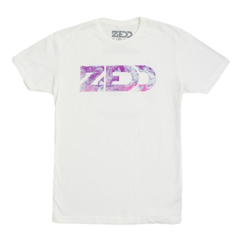 Jual [Official ZEDD] Marbled Logo White Tee - Merchandise Resmi - XS ...