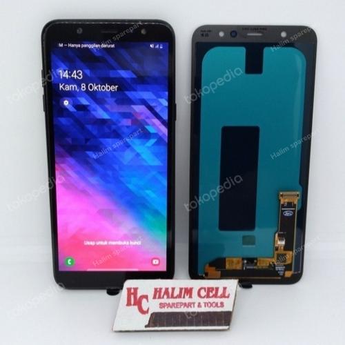 Jual LCD TOUCHSCREEN SAMSUNG GALAXY A6 2018/A6 PLUS/A6+/A605 OLED ...