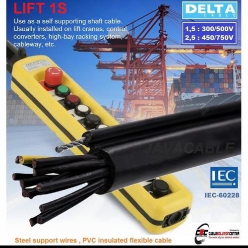 Jual KABEL PENDANT LIFT-1S 8x1,5mm 450/750V Crane/Lift (Brand:Delta ...