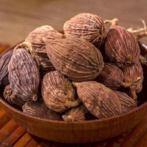 Jual CAO GUO BLACK CARDAMOM KAPULAGA HITAM TSAOKO AMOMUM FRUIT 草果 100g ...