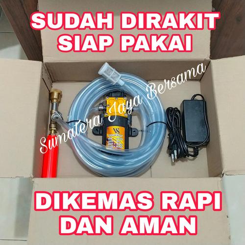 Jual Pompa cuci motor steam mini Mesin pompa dc cuci ac motor mobil ...