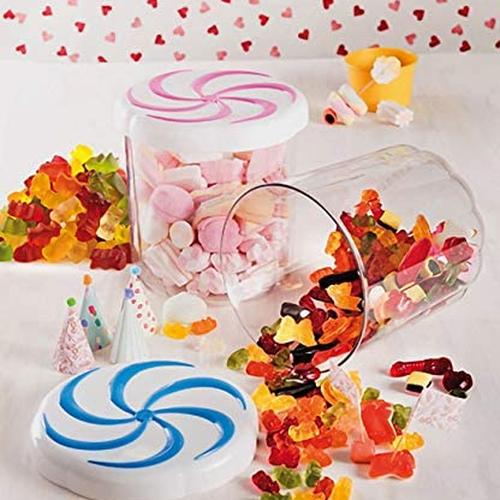 Jual SNIPS - candy box pink blue 2.6L / tempat penyimpanan permen ...