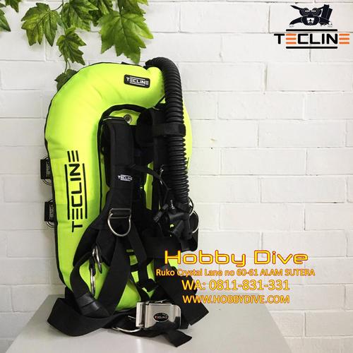 Jual TECLINE BCD Donut 10 Ultra Light Travel Set Lime - Scuba Diving ...