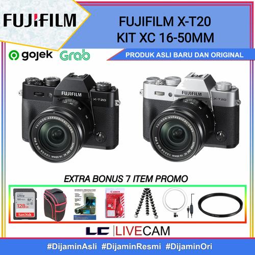 Jual FUJIFILM X-T20 KIT XC 16-50MM / KAMERA FUJIFILM XT20 KIT XC 16 ...