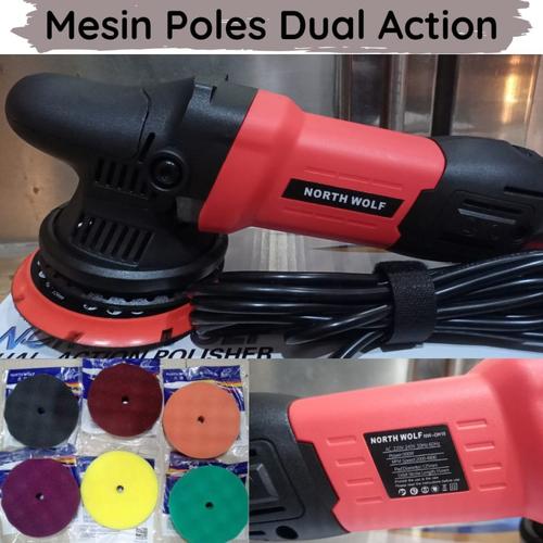 Promo Alat Poles Mobil / Mesin Poles Dual Action 15mm Dual Action ...