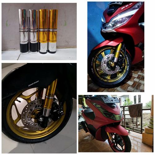 Jual cover shock honda pcx 150 dan new pcx 160 pelindung shockbreaker ...