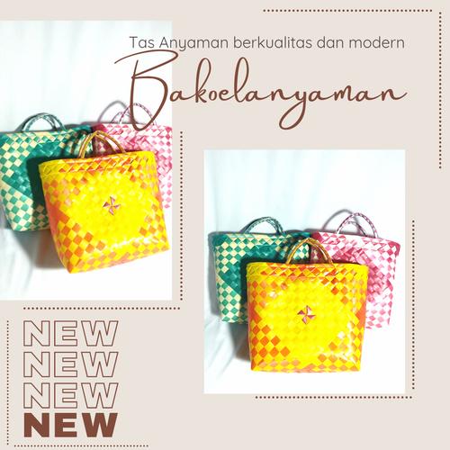 Jual Tas Anyaman Tipis/Tas Belanja/Tas Pasar/Tas Serbaguna - Kota ...