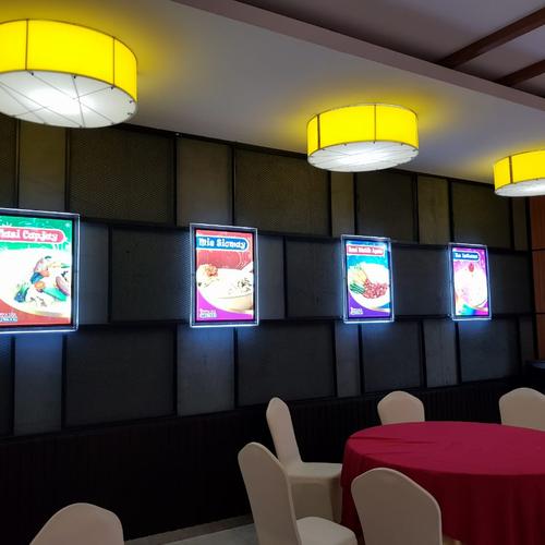Jual Crystal Frame Light A4 Desktop/Wall Lightbox Slim LED Box Display ...