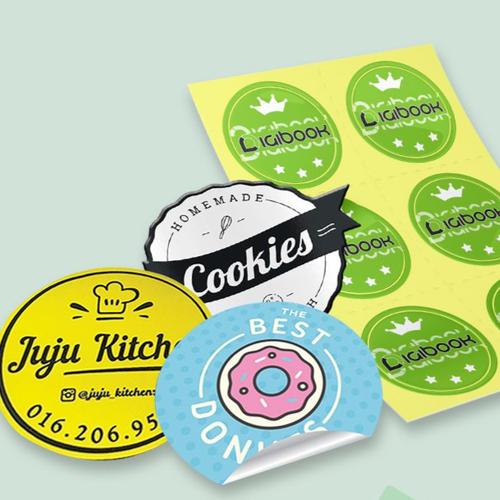 Jual Cetak Print Stiker Berbagai l Bahan dan Ukuran Vinyl, Transparan ...