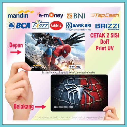 Jual KARTU EMONEY MANDIRI BCA GEN 2 BNI BRI SUPERHERO SPIDERMAN CIVIL WAR - Jakarta Barat ...