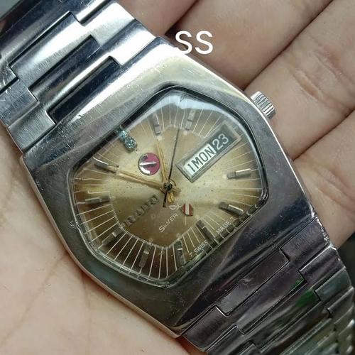 Jual rado silver sable bekas/seken vintage/antik/jadul/rare/kuno/keren ...