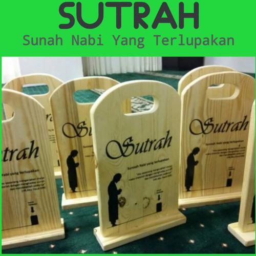 Promo Sutrah Sholat - Sutroh Pembatas Shof Solat - Bahan Kayu - Jakarta ...