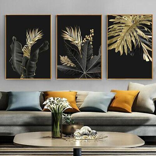 Jual lukisan abstrak leaf monstera mewah ukuran 40x60. 30x40 - Kab ...