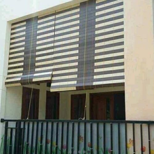 Jual tirai outdoor kayu dan pvc 5 - Kab. Cirebon - Rumah krai 2 | Tokopedia