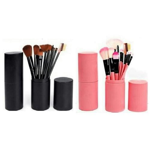 Jual Kuas TABUNG Make Up Brush Set Isi 12 pcs - Alat Makeup Kecantikan ...