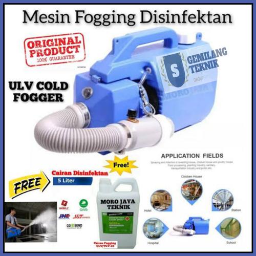 Jual Mesin Fogging Portable Disinfektan Ulv Cold Fogger Alat Semprot ...