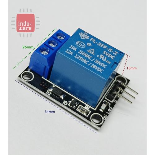 Jual Modul Relay 1 Indoware modul relay 1 channel - Kota Semarang ...