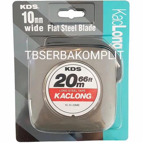 Jual Meteran KDS Kaclong 20m Measuring Long Steel Tape 20 Meter KL10 ...