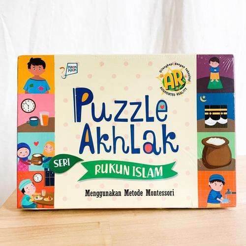 Jual Puzzle Akhlak Rukun Islam Montessori Augmented Reality - Kota ...
