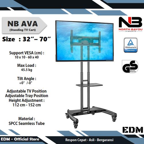 Jual Standing Bracket TV LED 32 40 42 43 49 50 55 60 65 inch, NB AVA ...
