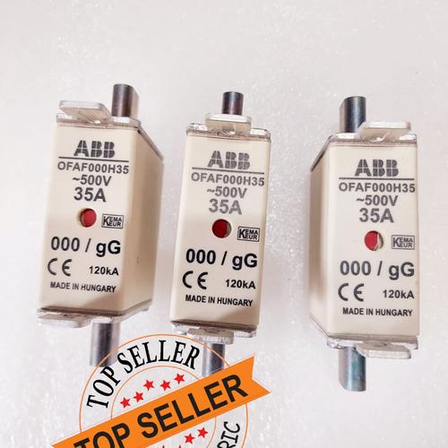 Jual Fuse ABB 35A Size 000/gG 500V 120ka OFAF000H35 - Kota Bekasi ...