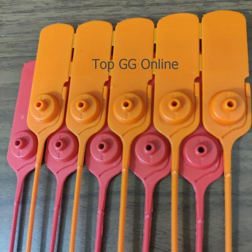 Jual segel locis / segel seal / segel plastik sekuriti / security seal ...