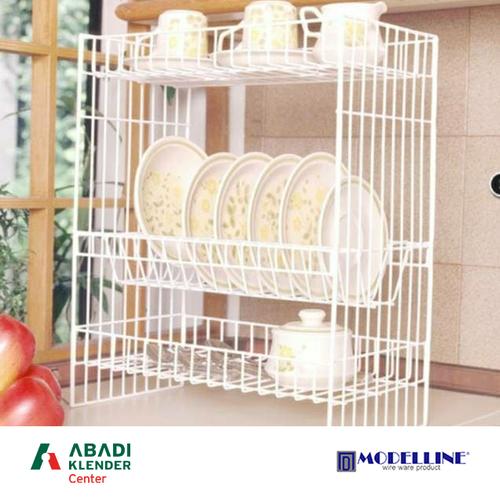 Jual rak piring /Melin rack PT B 30 MED 22 x 42 x 51,5 Modelline White ...