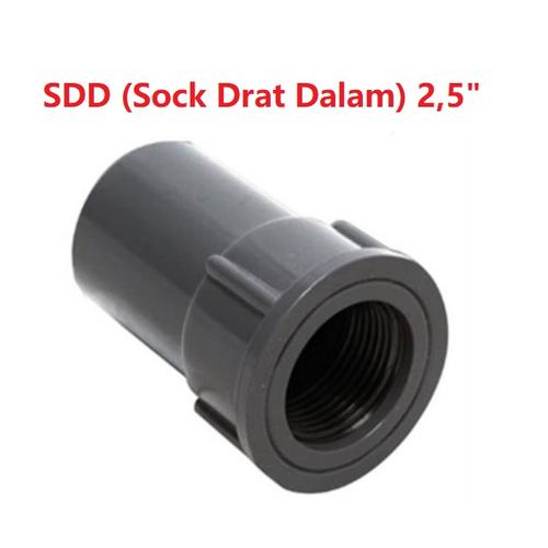 Jual SDD sock drat dalam PVC Rucika AW 2" 2,5 2.5 21/2 inch faucet ...