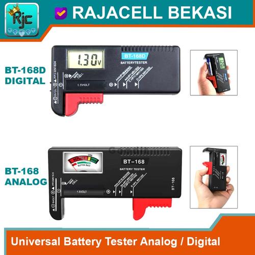 Jual Universal Battery Tester Alat Tes Baterai 1.5V AA AAA Kotak 9v ...