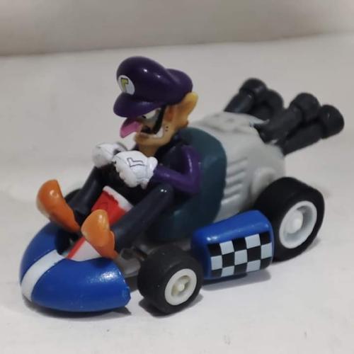 Jual Mainan action figure mini waluigi super mario bross Mario kart ...