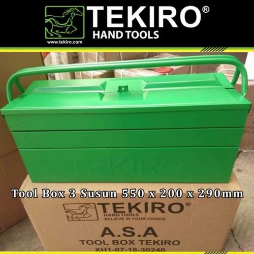 Jual toolbox besi 3 susun tekiro/toolbox 3susun/toolbox besi/kotak perkakas - Kota Tangerang ...